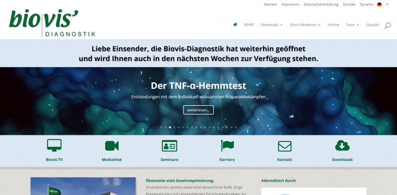 Ganzheitliche Labordiagnostik - Dres. Wienands & Siebrecht